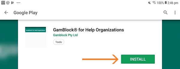 GamBlock® Android Installation
